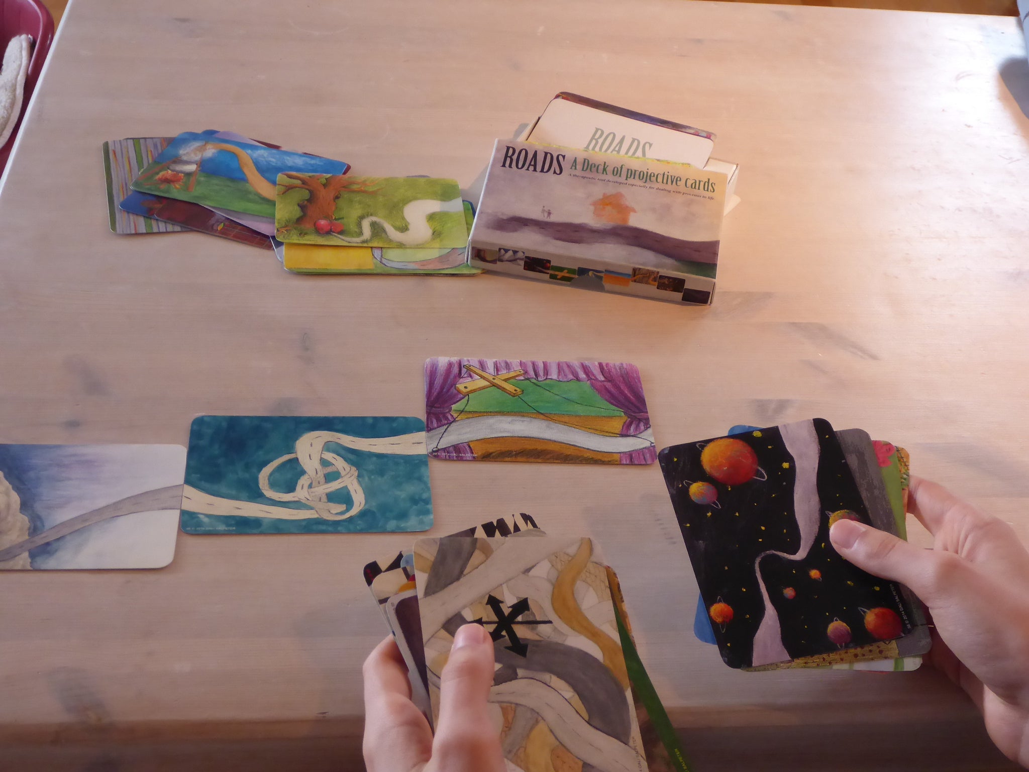 The Roads - A Deck of Projective Cards | Training Wheels Gear